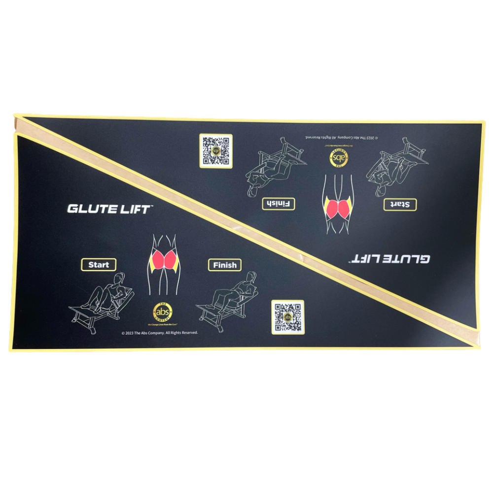 Glute Lift Instruction Sticker – The Abs Company