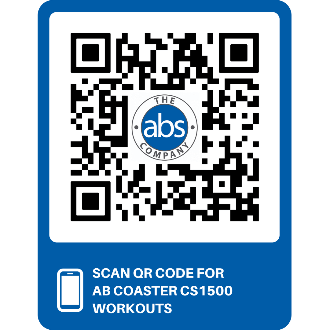 Ab Coaster CS1500 Decal With QR code – The Abs Company
